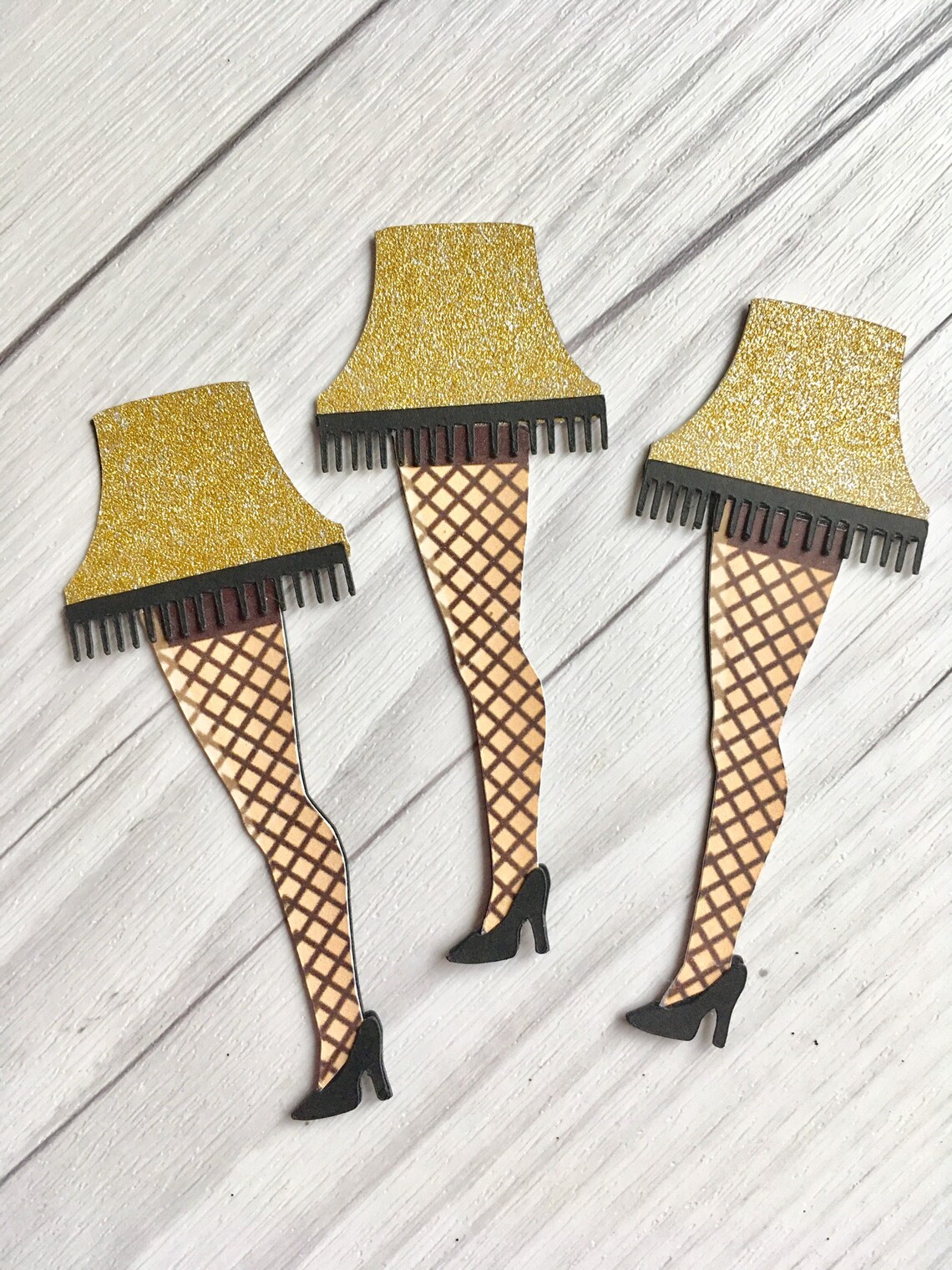 Leg Lamp Cupcake Topper / Christmas Story Cupcake Topper / - Etsy