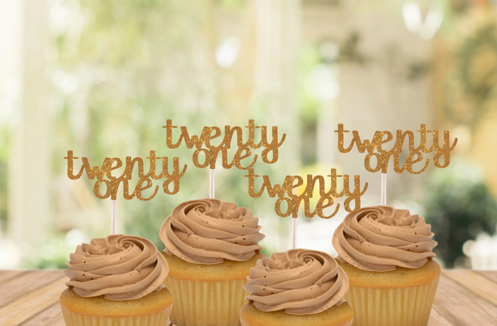 Number Birthday Cake Topper / Number Birthday Cupcake Topper / | Etsy