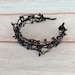 Gothic Woodland Circlet black Angel Elf Fairy Head - Etsy