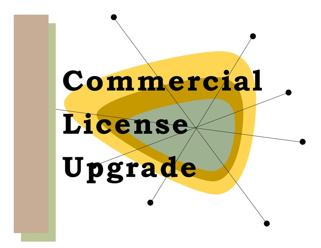 Commercial License Upgrade Clipart PNG Elements Download Graphic Design ...