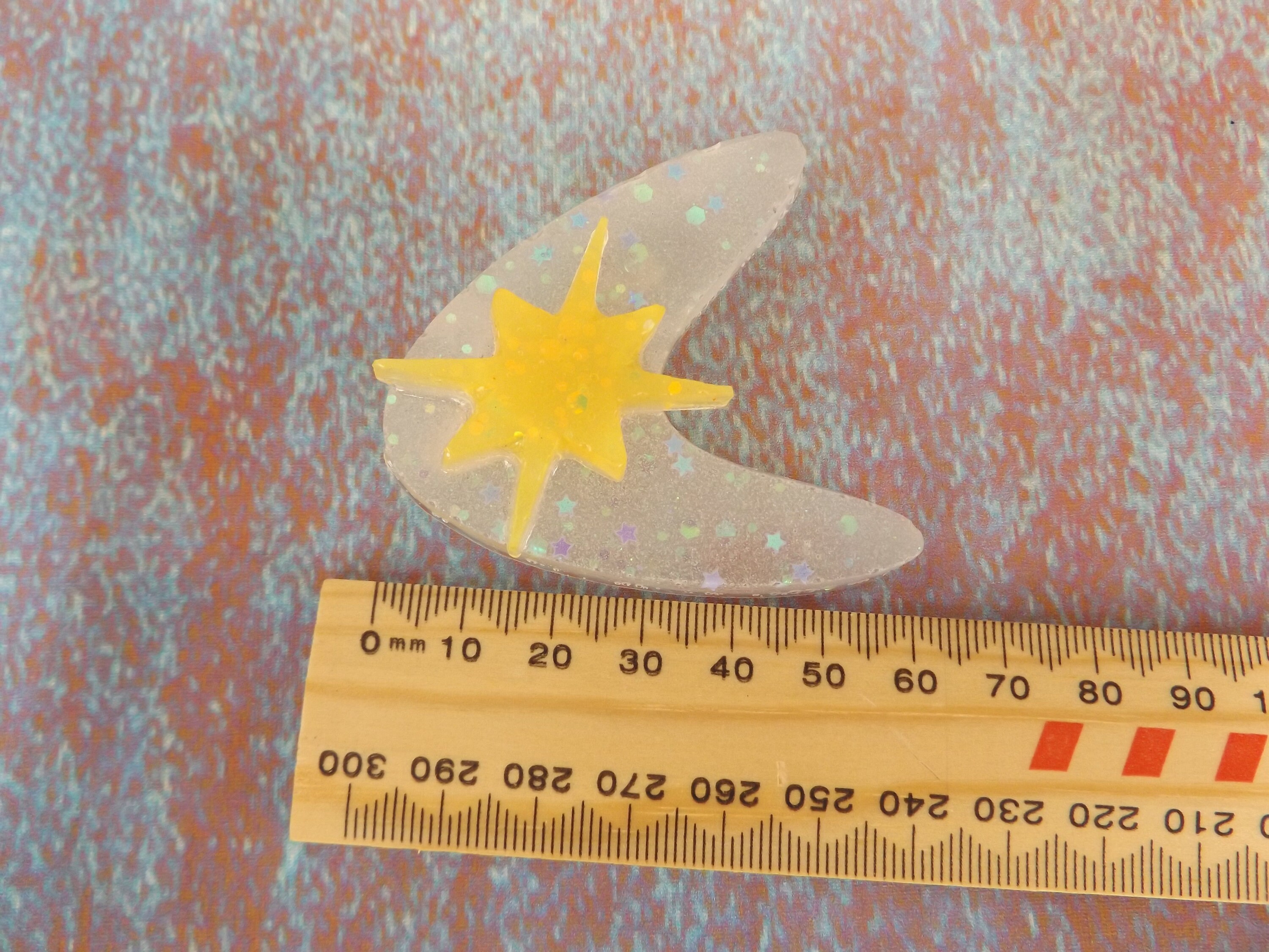 Atomic Retro Futuristic Brooch "stellar Boomerang" Starburst Boomerang ...