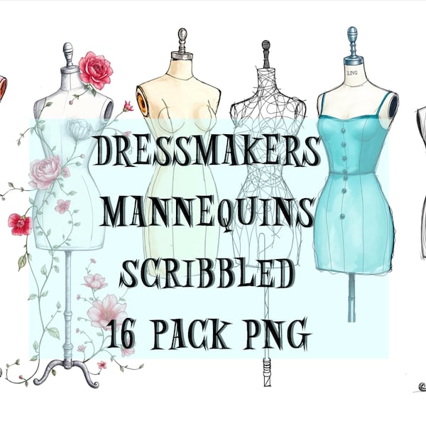 Dress Form Clipart - Etsy