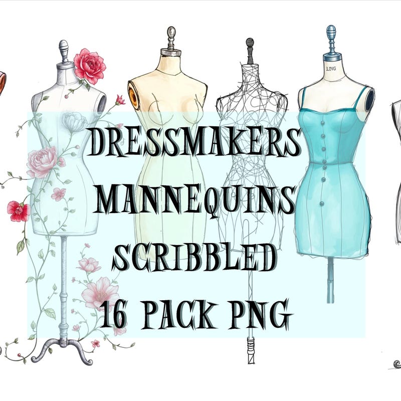 Dress Form Clipart - Etsy