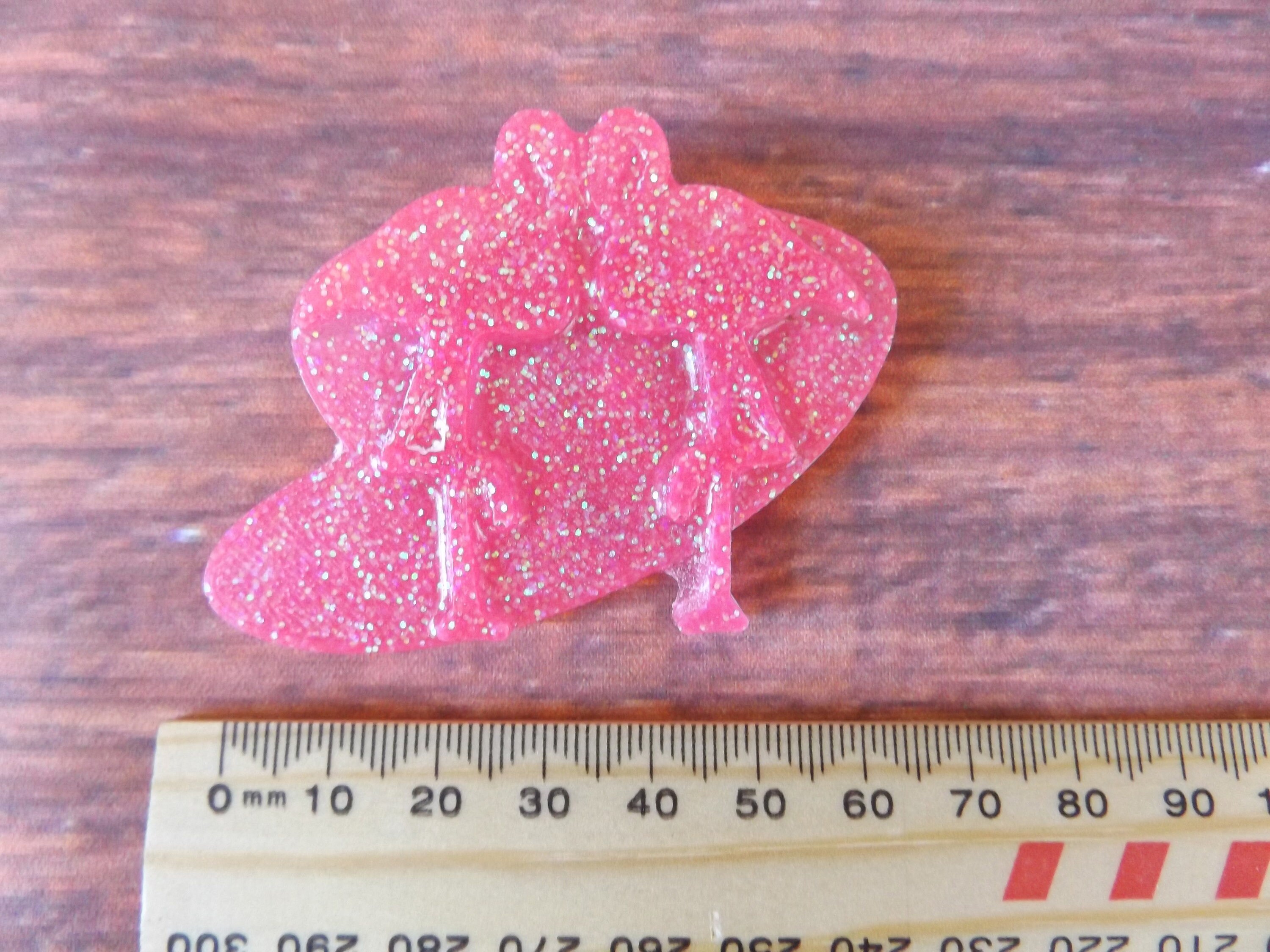 Atomic Retro Futuristic Brooch "pink Holo Flamingo" Starburst Boomerang ...