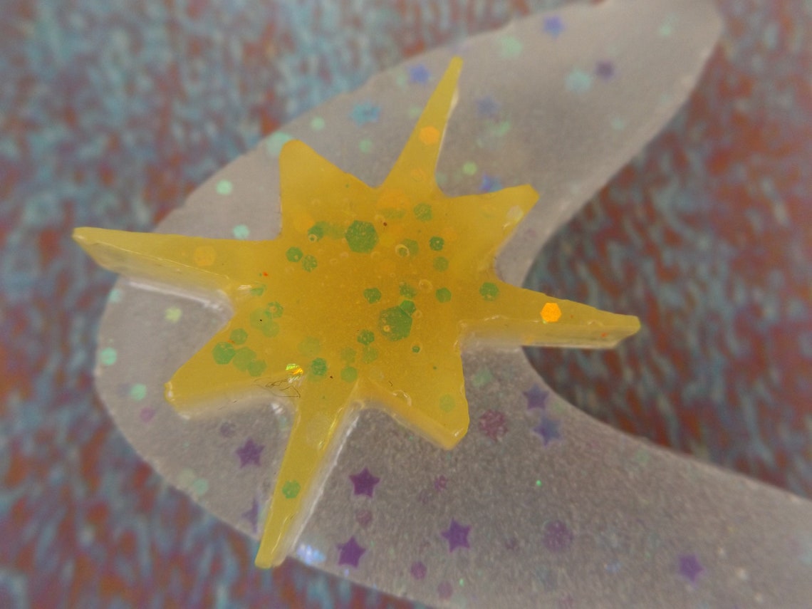 Atomic Retro Futuristic Brooch "stellar Boomerang" Starburst Boomerang ...