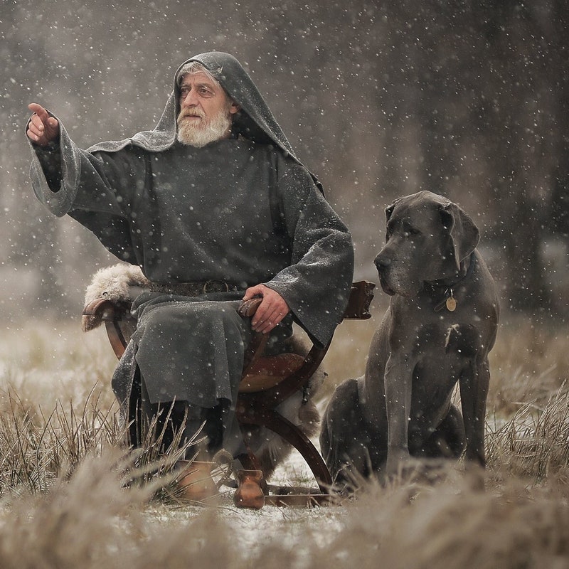 Monk Medieval Costume - Etsy