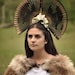 Black and Gold Geisha Headpiece – Handmade Fan Crown for Photoshoots ...