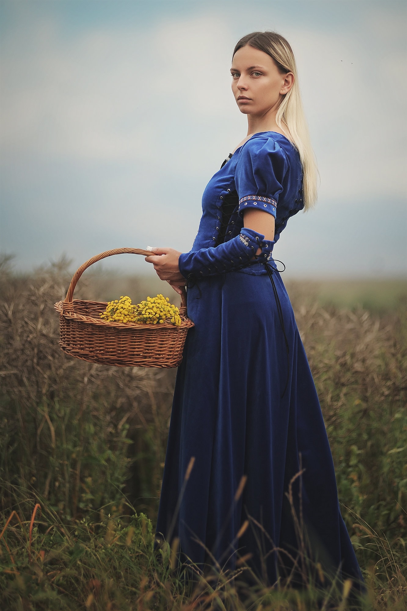 Royal Blue Medieval Dress/2 in 1 Medieval Dress/fantasy Costume - Etsy ...