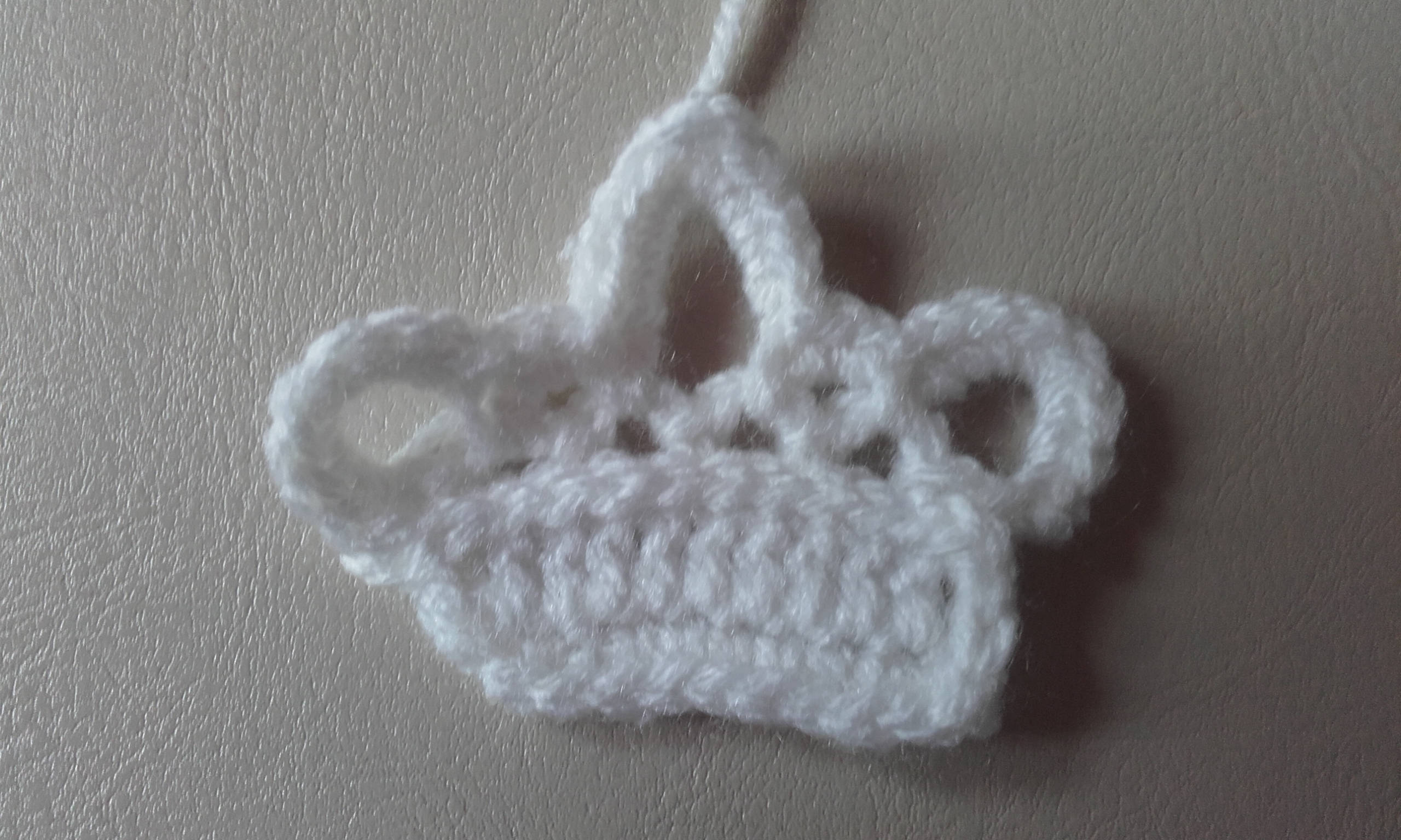 Crochet Crown Motif Crown Motif Set of 6 Motifs Sewing - Etsy