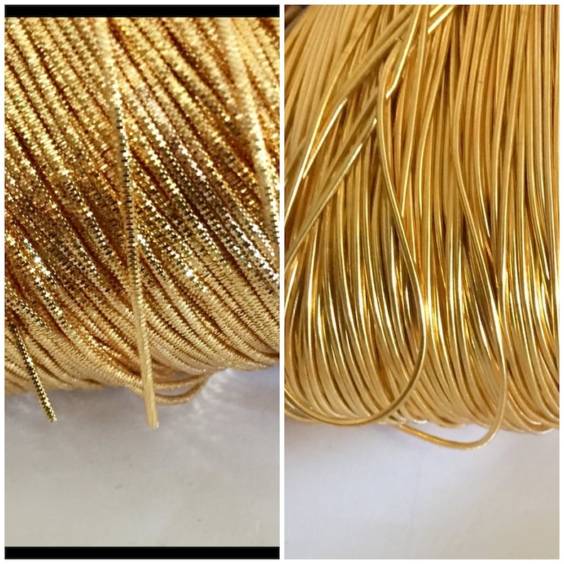 1 Kg Gold Bullion Wire,smooth Gold Gimp Wire, Goldwork Thread,rough ...