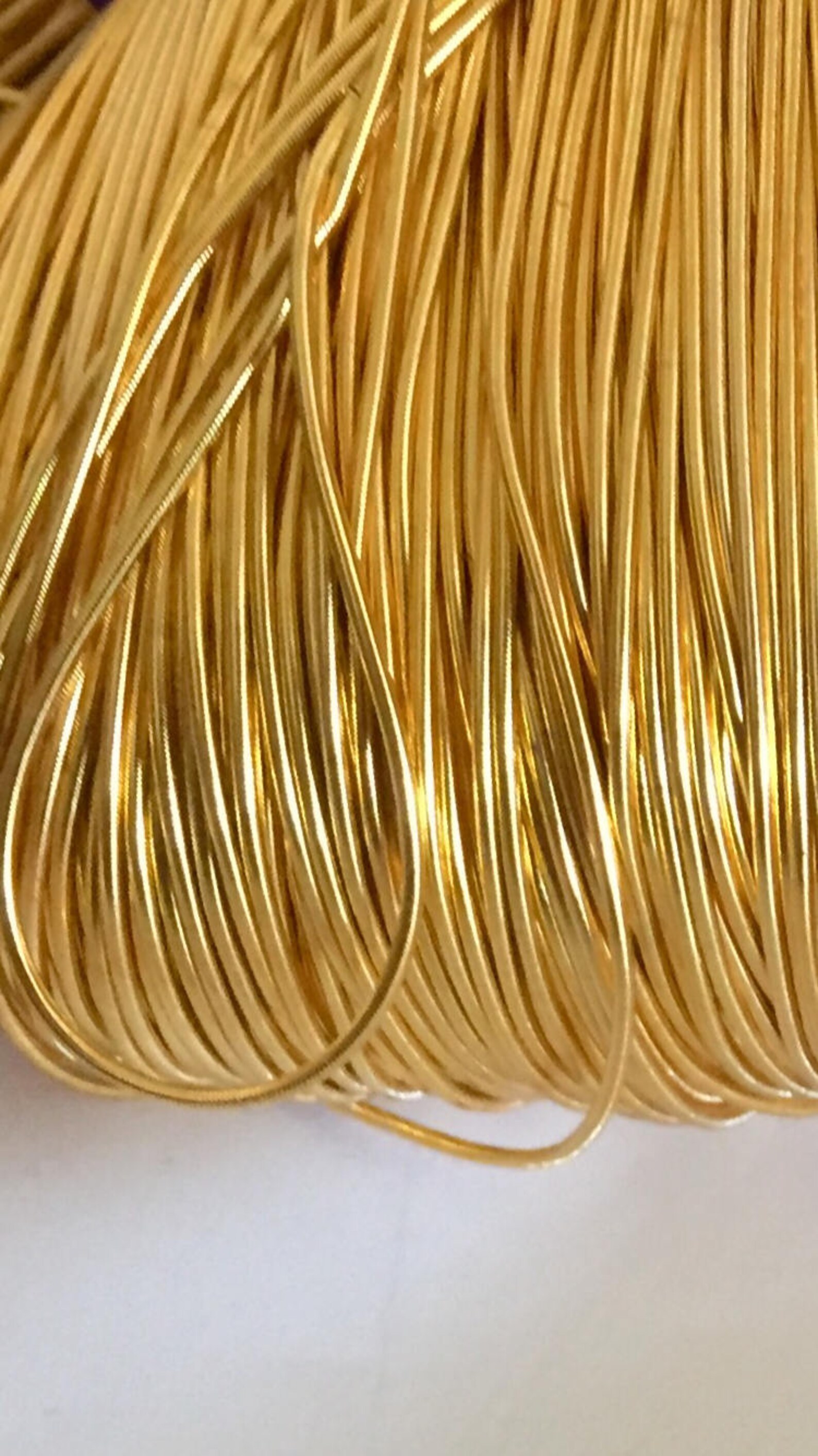 2 Kg Gold Bullion Wire,smooth Gold Gimp Wire, Goldwork Thread,rough ...