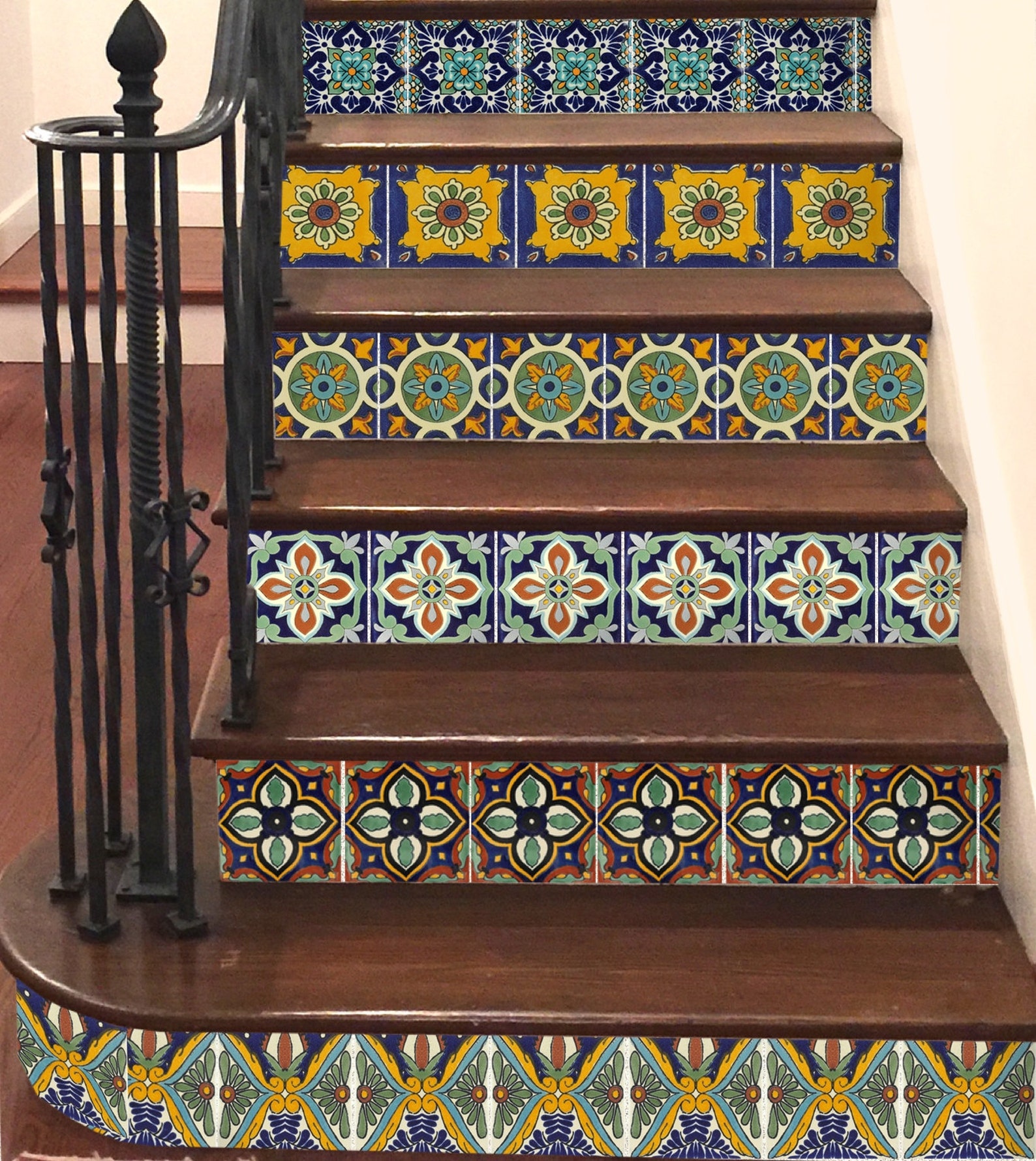 15steps Stair Riser Vinyl Strips Removable Sticker Peel & - Etsy