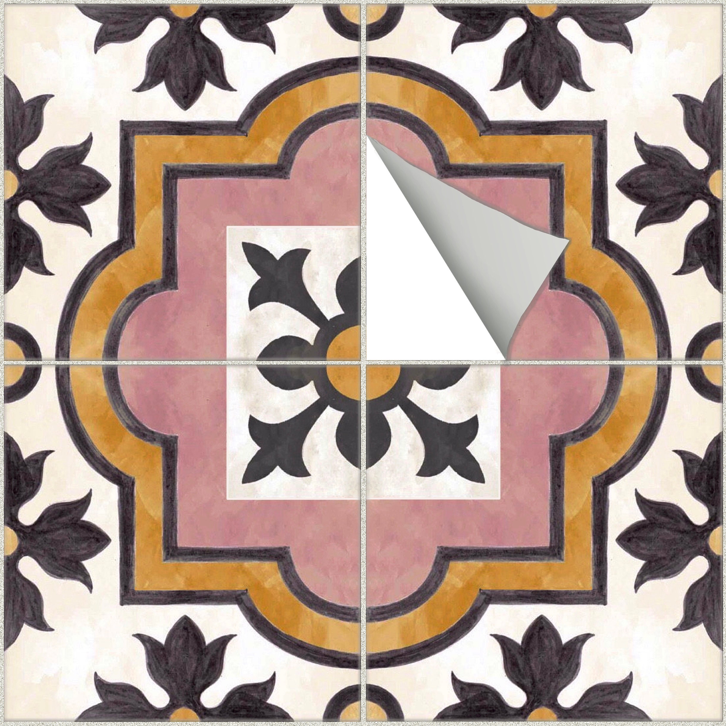 Tile Stickers for Floor Kitchen Backsplash Bath Removable - Etsy UK