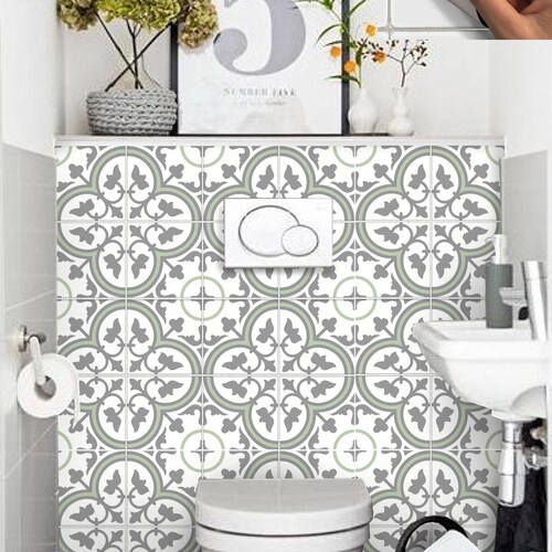 Floor Tile Stickers Vinyl Decal WATERPROOF REMOVABLE for - Etsy