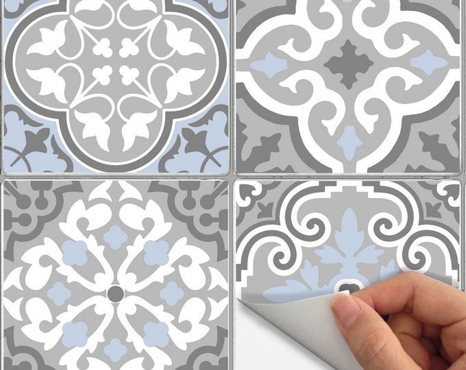 Wall Tile Decals Vinyl Sticker WATERPROOF Tile or Wallpaper | Etsy