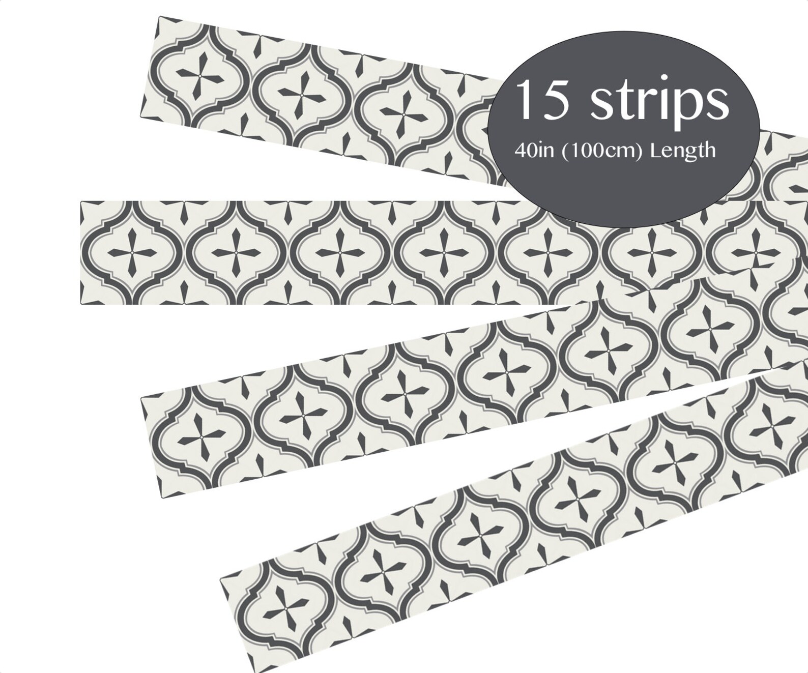 Stair Riser Vinyl Strips 15 Steps Removable Sticker Peel & - Etsy