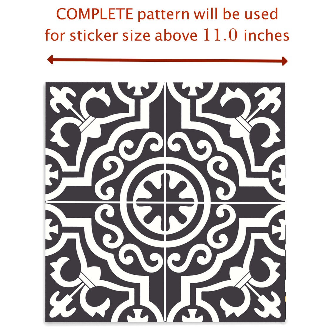 Tile Sticker for Kitchen Bath Floor Wall Waterproof & - Etsy