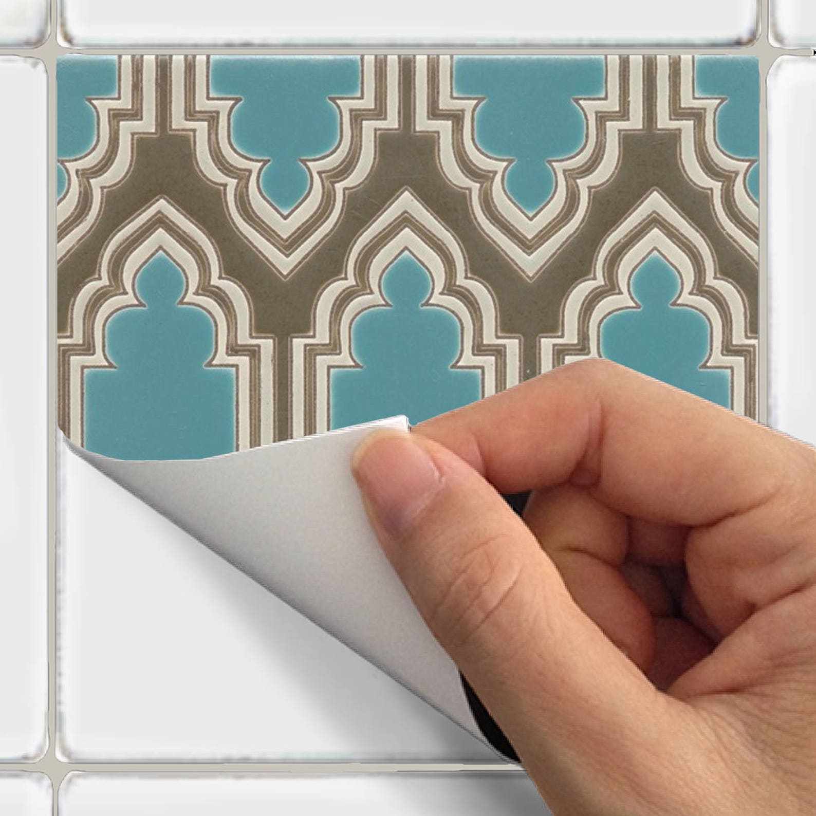 Tile Stickers Vinyl Decal WATERPROOF REMOVABLE for Kitchen - Etsy