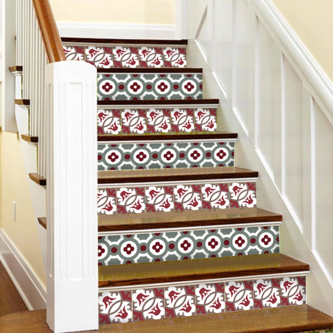 Kitchen Bathroom Wall Stair Riser Tile Decals Vinyl Sticker : - Etsy