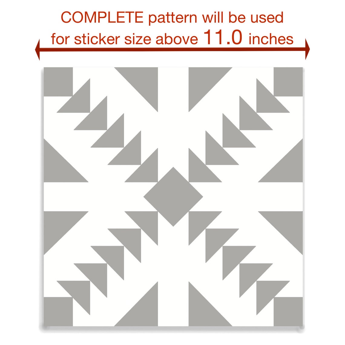 Tile Stickers Vinyl Decal WATERPROOF REMOVABLE for Kitchen - Etsy