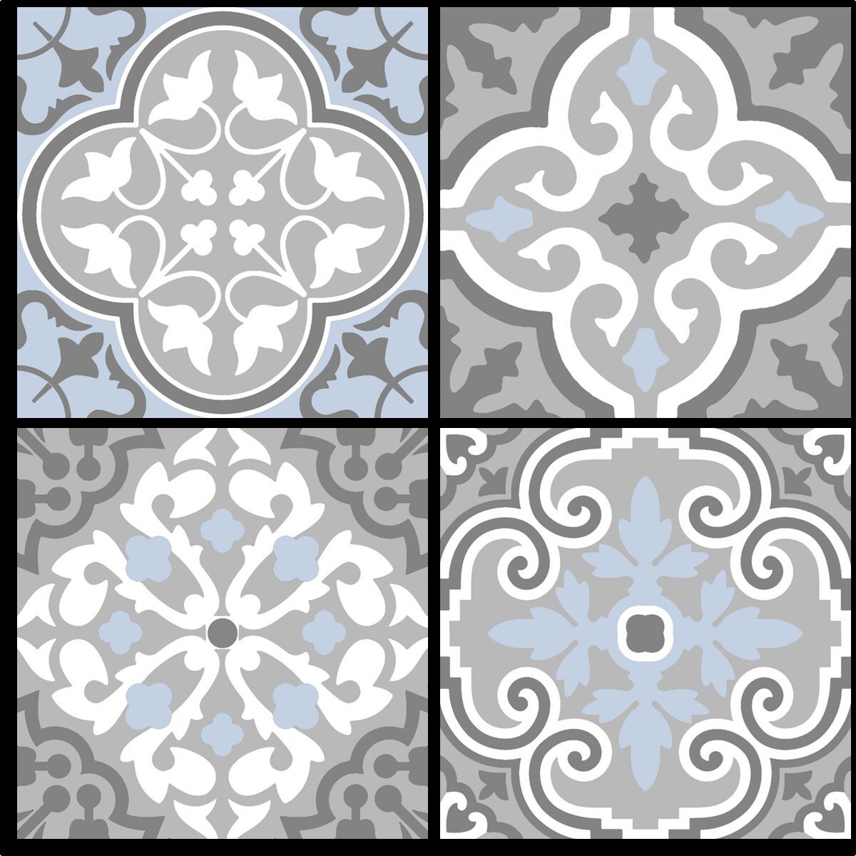 Wall Tile Decals Vinyl Sticker Removable Tile or Wallpaper for | Etsy