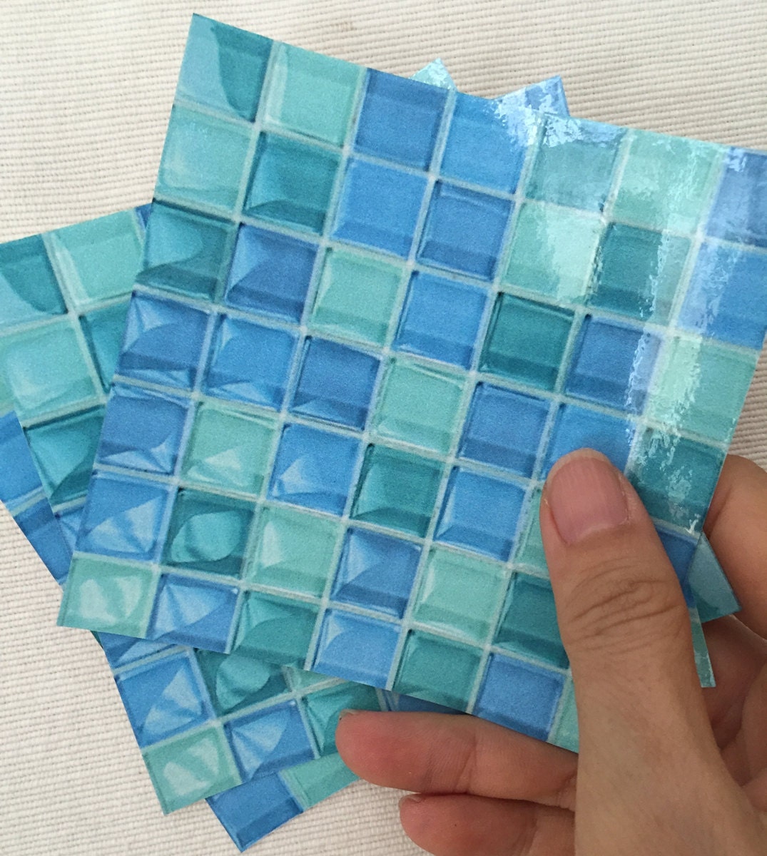 Kitchen Bathroom Tile Decals Vinyl Sticker : Mosaic MS006 - Etsy