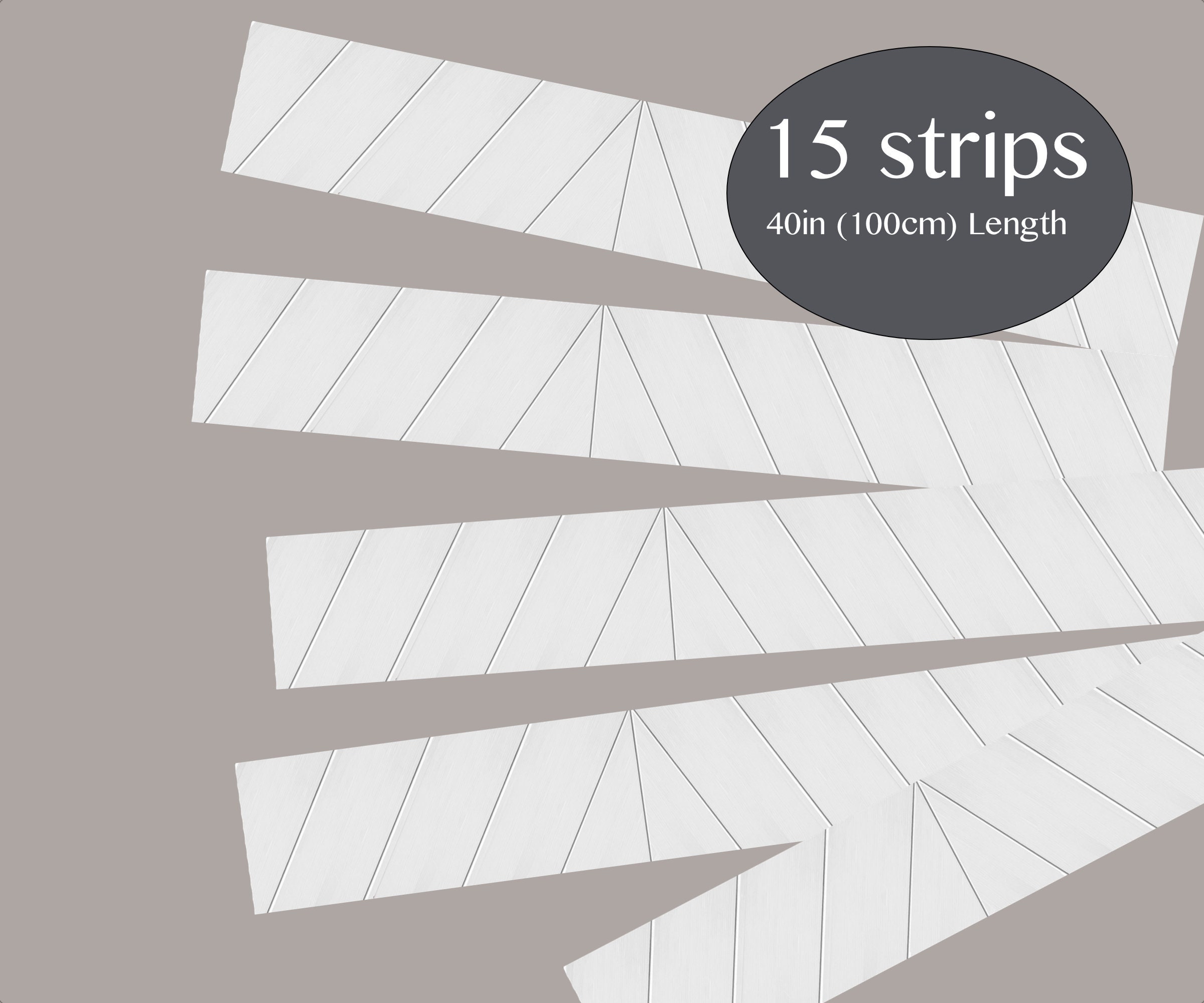 15 Strips of Stair Riser Vinyl Decal Removable Sticker Peel & | Etsy