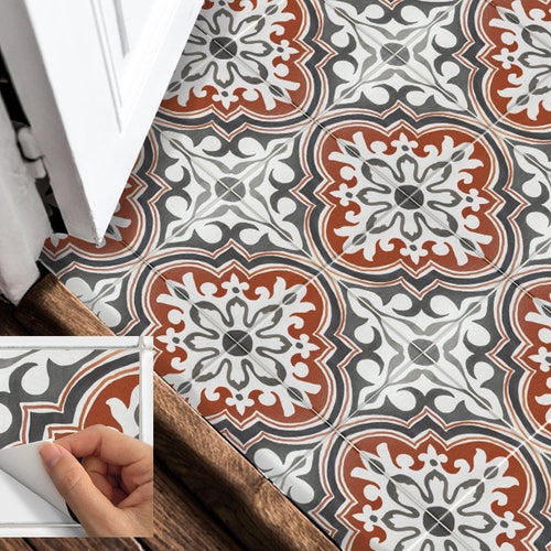 Larache Pattern Tile Stickers Vinyl Waterproof Removable - Etsy