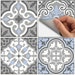 Wall Tile Decals Vinyl Sticker WATERPROOF Tile or Wallpaper for Kitchen ...