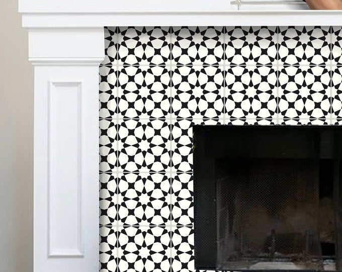 Wall Tile Decals Vinyl Sticker WATERPROOF Wallpaper for - Etsy