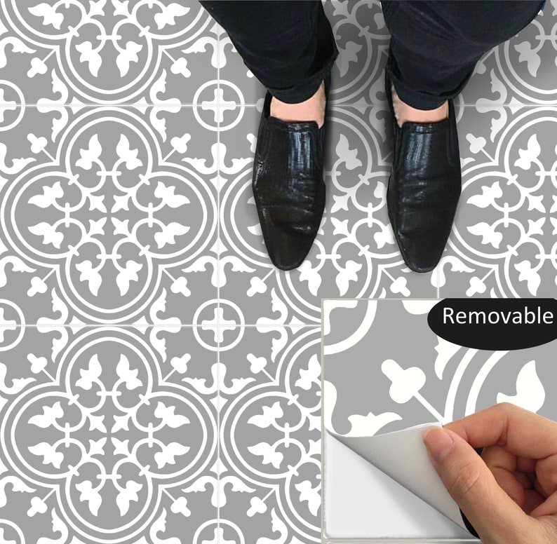 Tile Stickers Vinyl Decal WATERPROOF REMOVABLE for Kitchen - Etsy