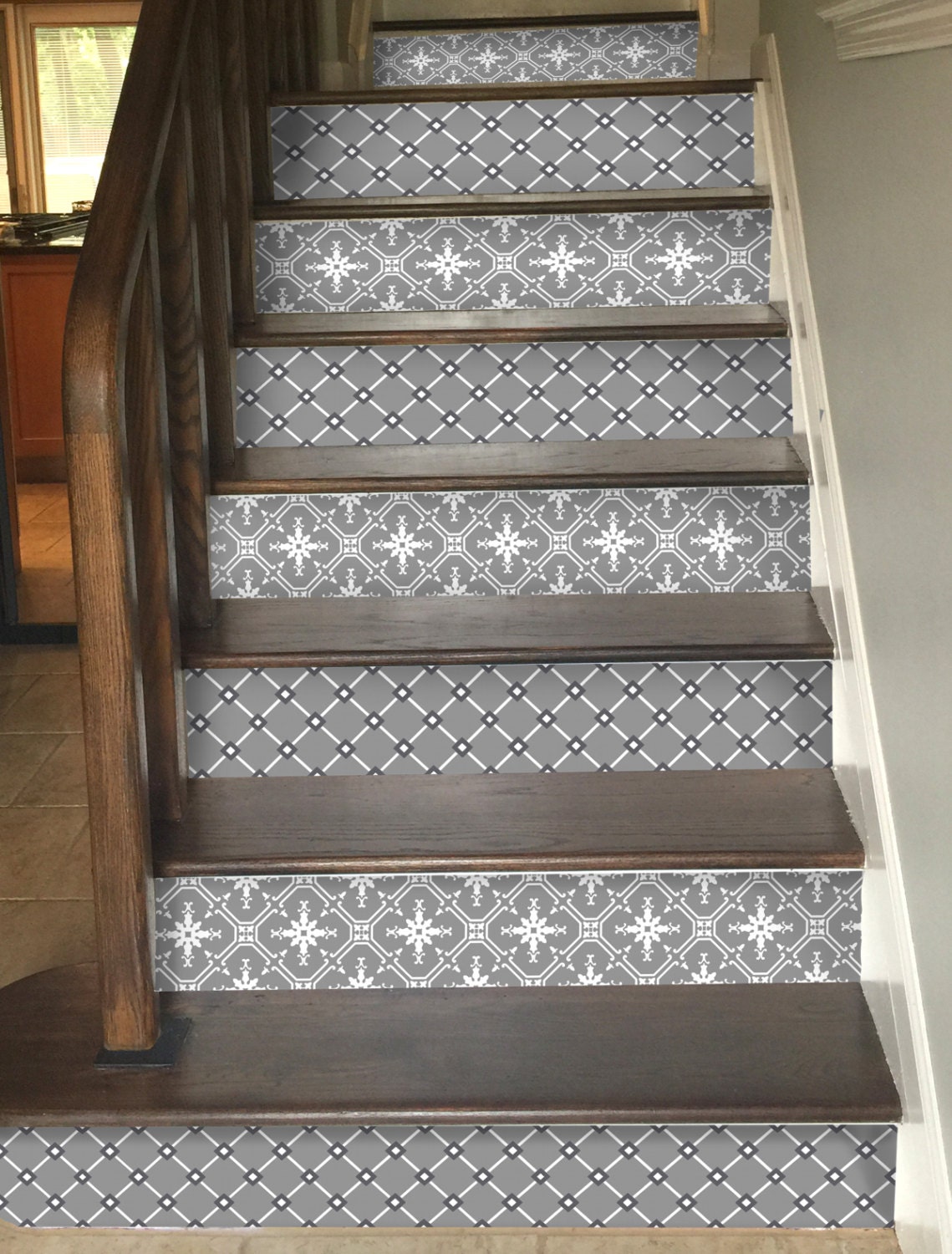 Stair Riser Vinyl Strips Removable Sticker Peel & Stick for 15 | Etsy