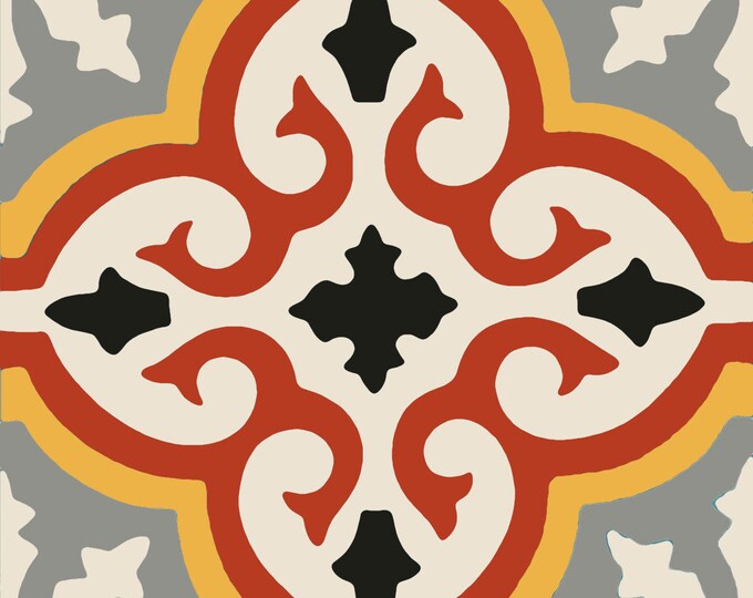 Tile Stickers Vinyl Decal WATERPROOF REMOVABLE for Kitchen Bath WAL ...