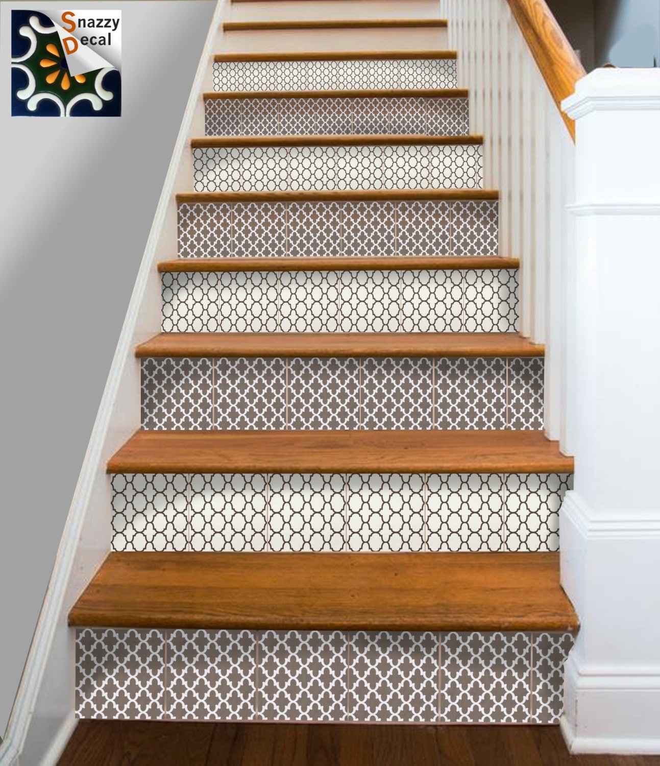 Kitchen Bathroom Wall Stair Riser Tile Decals Vinyl Sticker : - Etsy