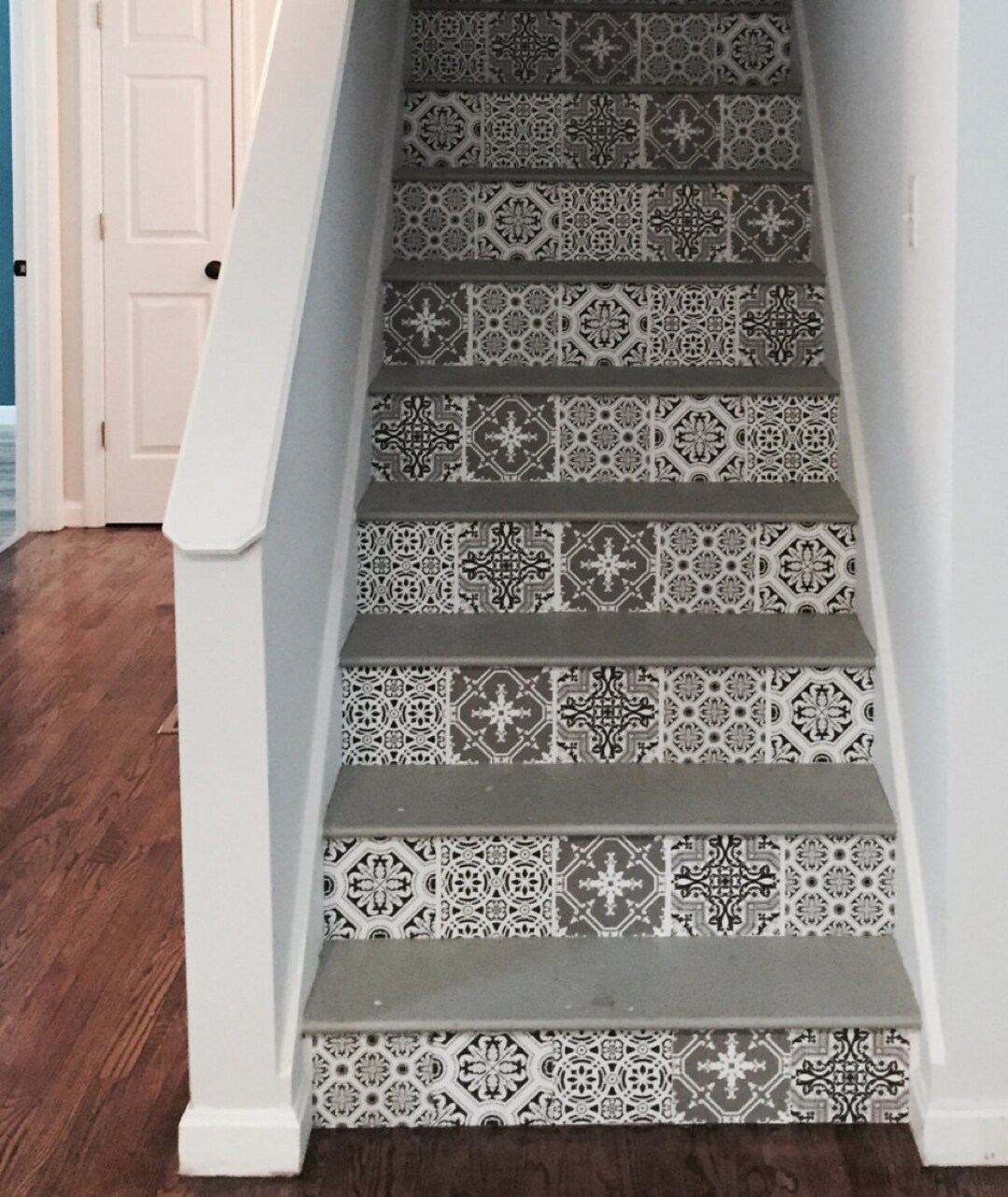 Stair Riser Vinyl Strips Removable Sticker Peel & Stick for 15 Steps ...