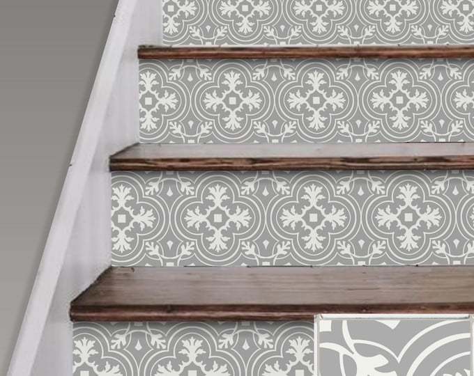 Stair Riser Vinyl Strips 15 Steps Removable Sticker Peel & Stick: A98 ...