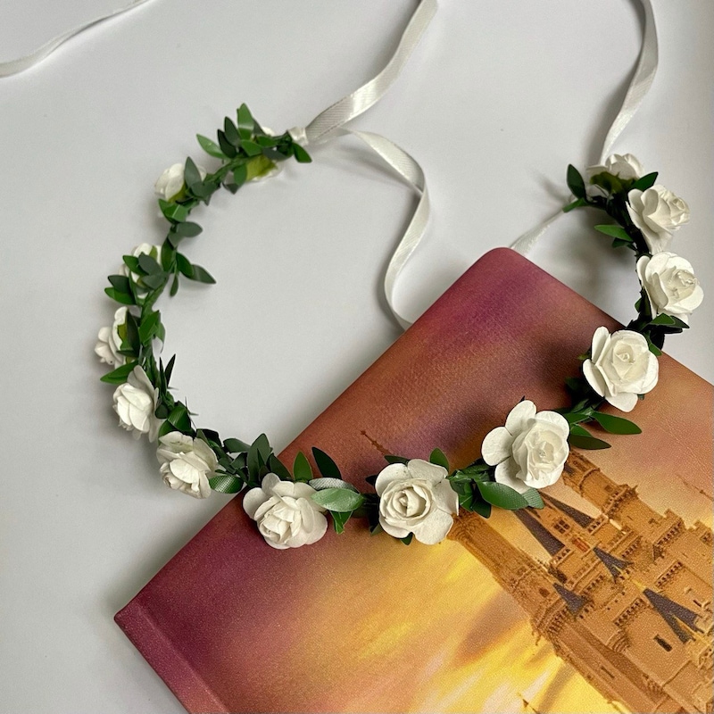 Flower Crown Headband - Etsy