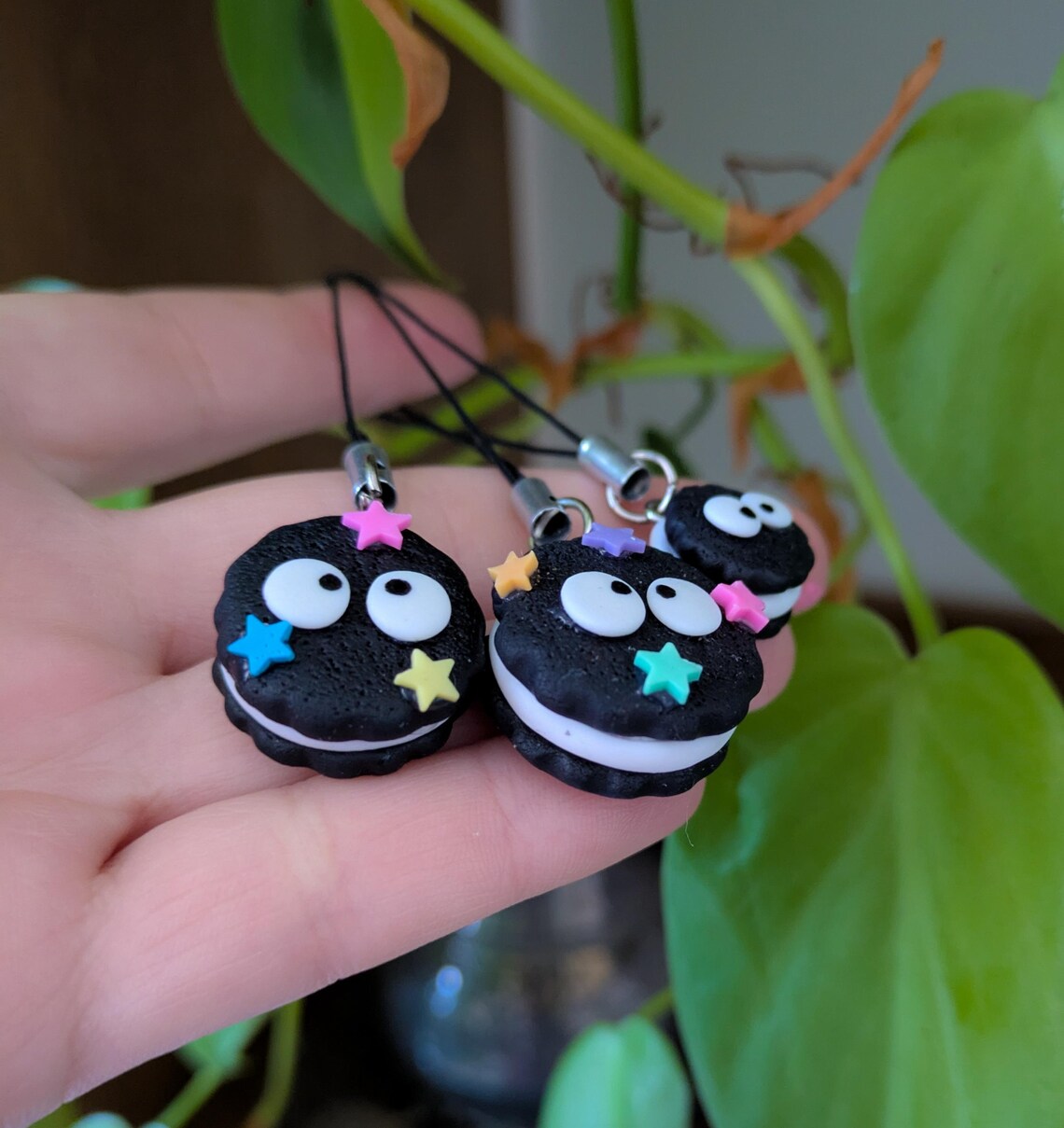 Cute Susuwatari Charm, Susuwatari Phone Charm, Soot Sprite Charm, Tiny ...