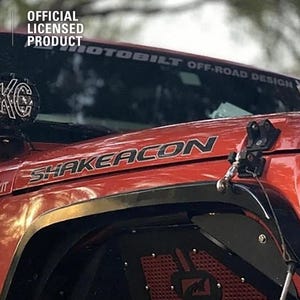Custom Jeep Hood Decal: Rubicon Style, Personalized Text - Etsy