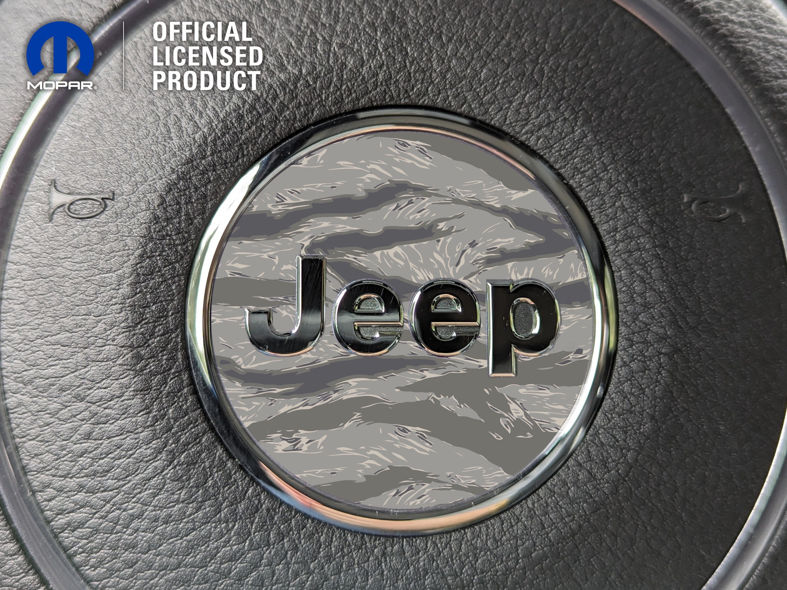 Camo Steering Wheel Circle Jeep Sticker Decal, Wrangler JK, JL ...