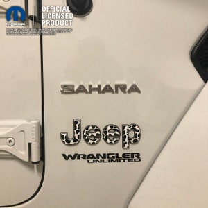 Animal Print Jeep Emblem Sticker Decal, Wrangler JK, TJ, JL, Gladiator ...