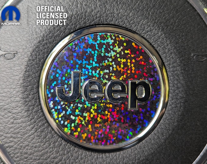 Opal Jeep Steering Wheel Circle Sticker Decal, Wrangler JK, JL ...