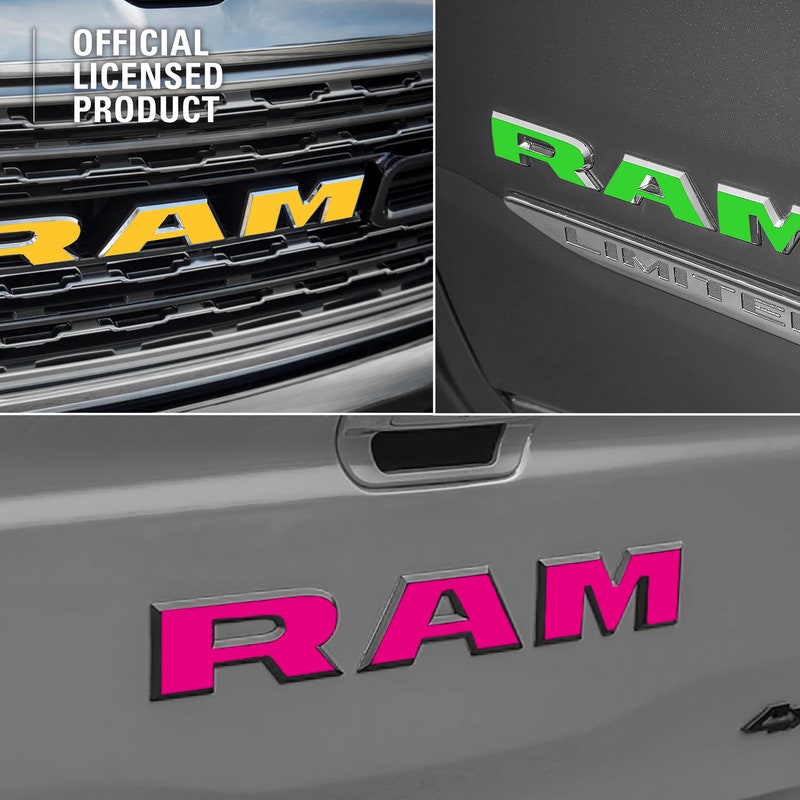 Ram Grille Decal Overlay - Etsy