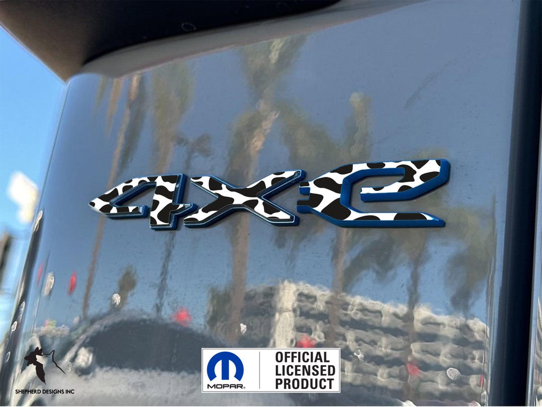 Animal Print 4xe Jeep Sticker Decal, Wrangler JL, Grand Cherokee - Etsy