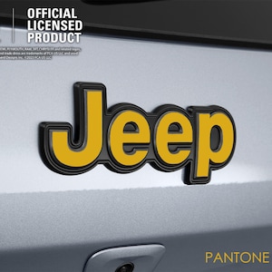 Jeep Custom Color Emblem Sticker Decal, Wrangler JK, TJ, JL, Yj ...