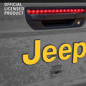 Custom Color Jeep Emblem Decal: Wrangler, Cherokee, Gladiator - Etsy