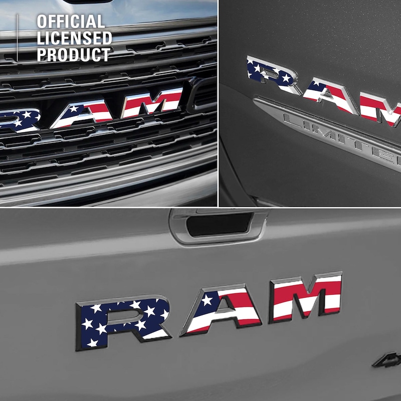 American Flag Ram Emblem - Etsy