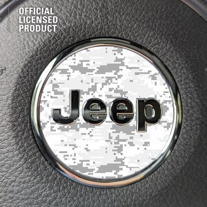 Camo Steering Wheel Circle Jeep Sticker Decal, Wrangler JK, JL ...