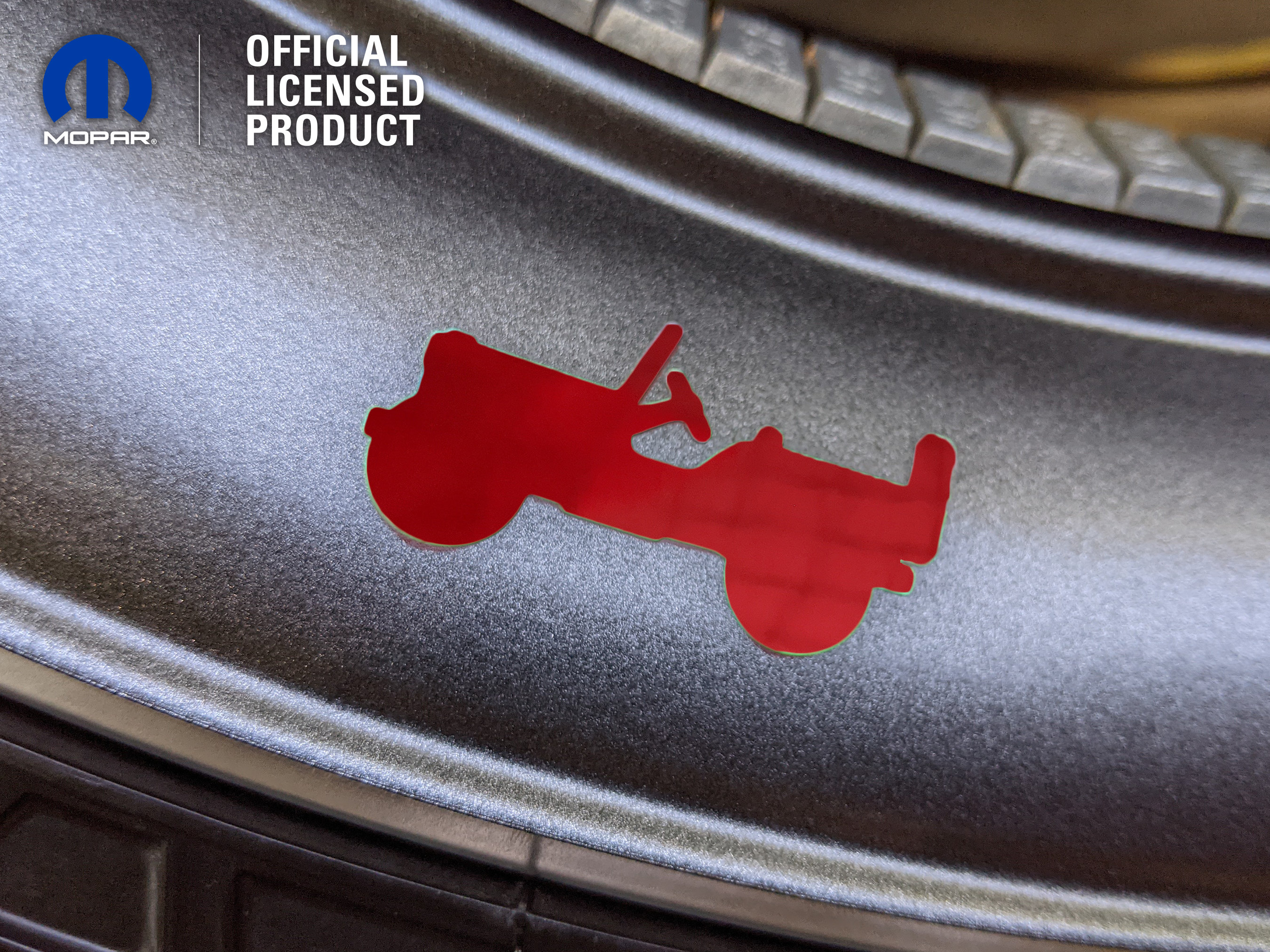 Chrome Jeep Wheel Rim Decal Sticker - Wrangler JK, JL (pack of 5) - Etsy