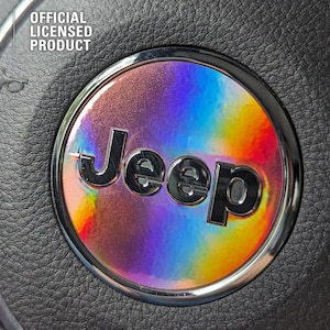 Opal Jeep Steering Wheel Circle Sticker Decal, Wrangler JK, JL ...